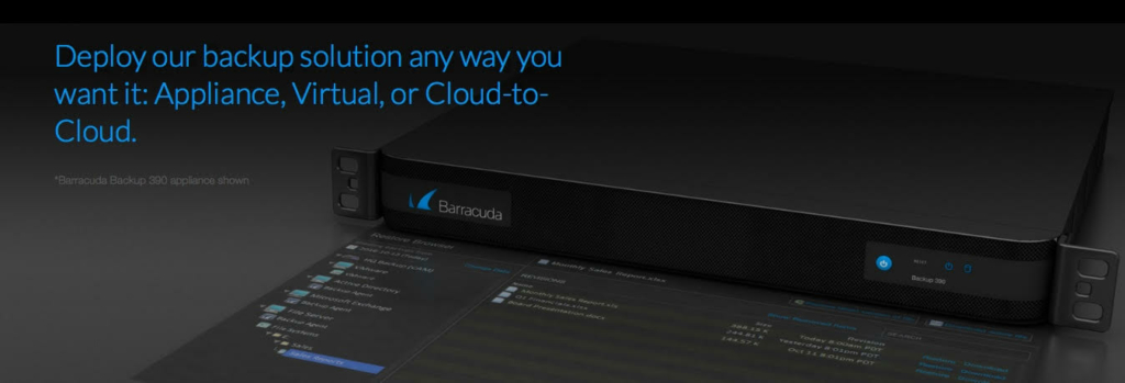 Barracuda Backup | Betaalbare backup in Cloud & On-Premise | Barracuda ...